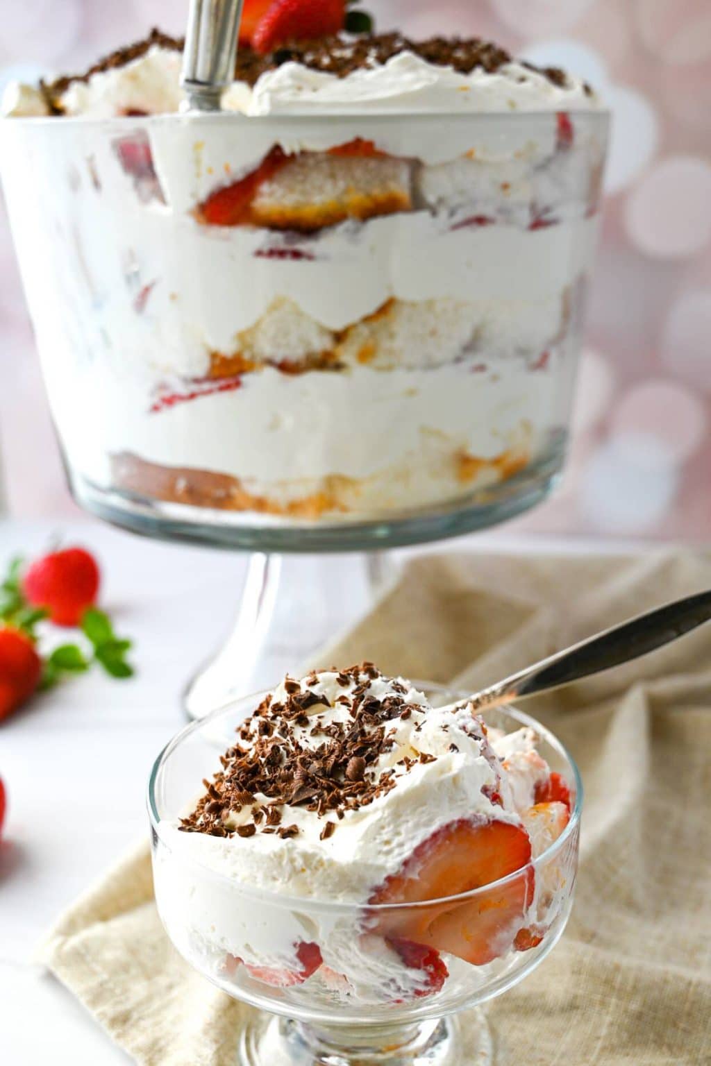 Strawberry Cheesecake Trifle - Amee's Savory Dish
