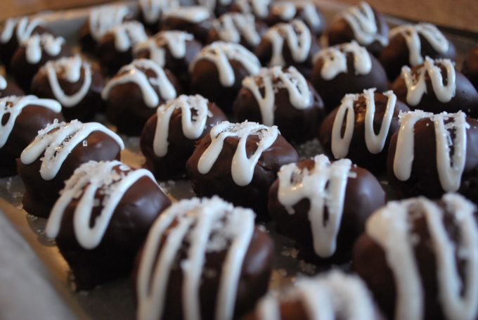 Chocolate Hazelnut Crunch Cake Balls- Amee's Savory Dish