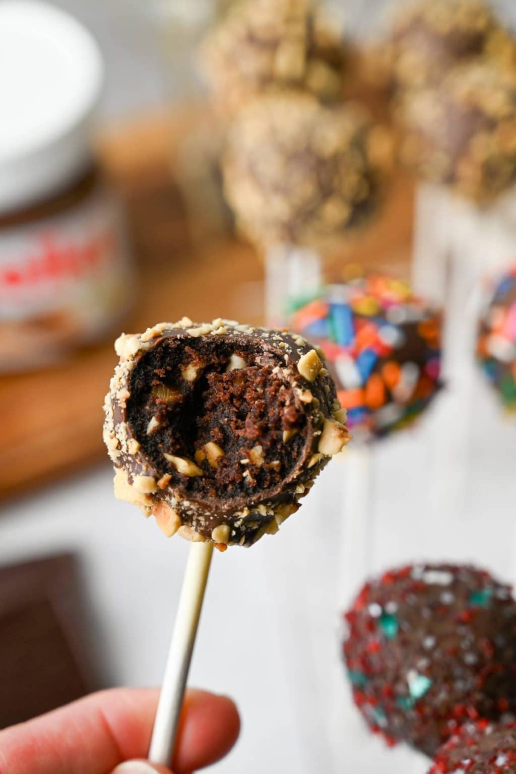 Easy Nutella Cake Pops- Amee's Savory Dish