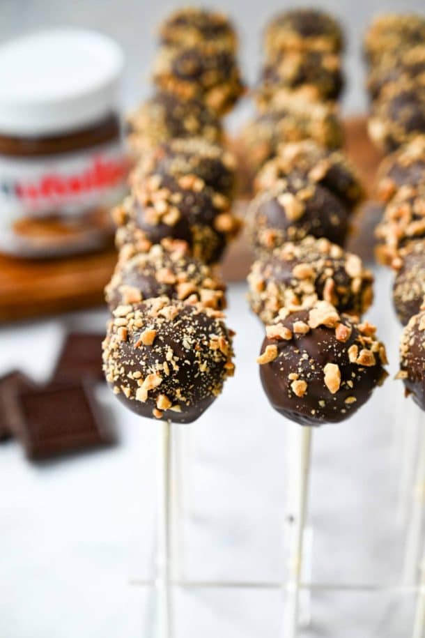 Easy Nutella Cake Pops- Amee's Savory Dish