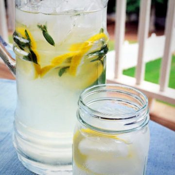 All-Natural Sugar-Free Lemonade- Amee's Savory Dish