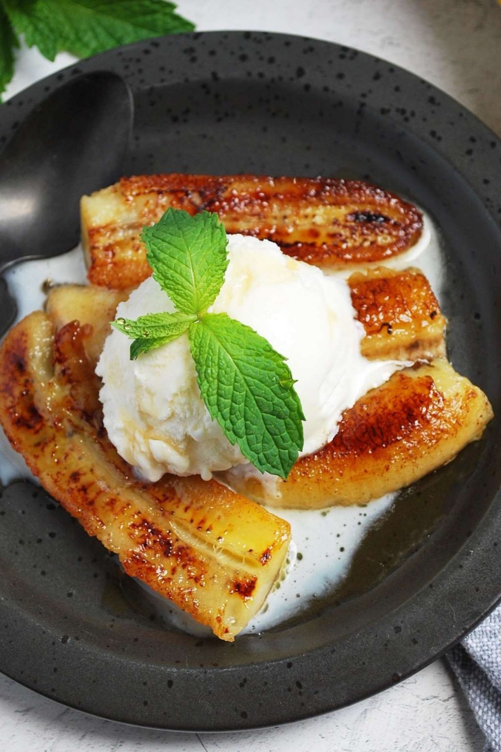 Easy Caramelized Bananas with Maple Syrup- Amee's Savory Dish