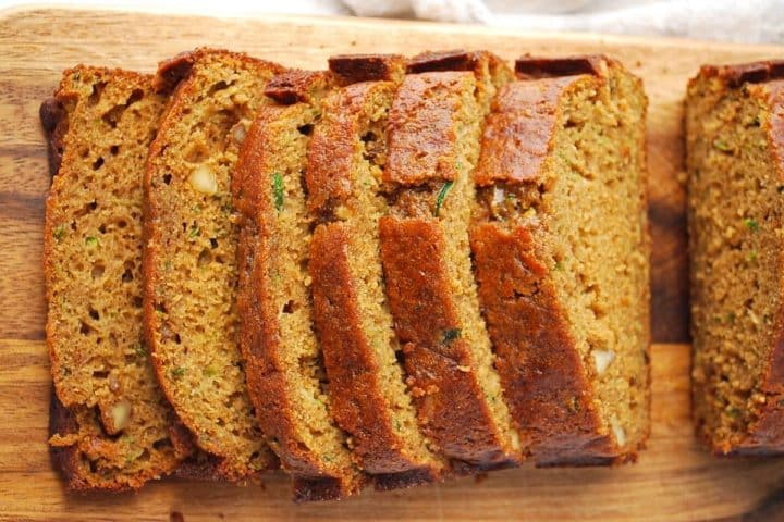 Amazing Protein Zucchini Bread- Amee's Savory Dish