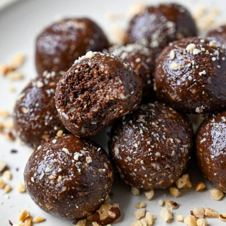 Nutella Protein Balls - Amee's Savory Dish