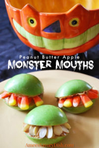 Apple Monster Mouth Snack - Amee's Savory Dish