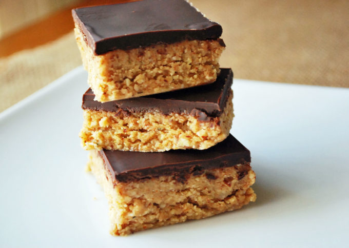 Dark Chocolate Nutty Bars {Paleo-friendly} - Amee's Savory Dish