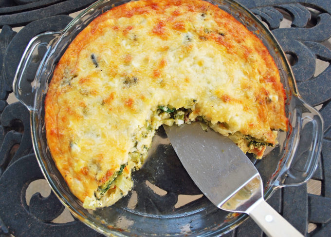 Favorite Crustless Quiche Recipe - Amee's Savory Dish