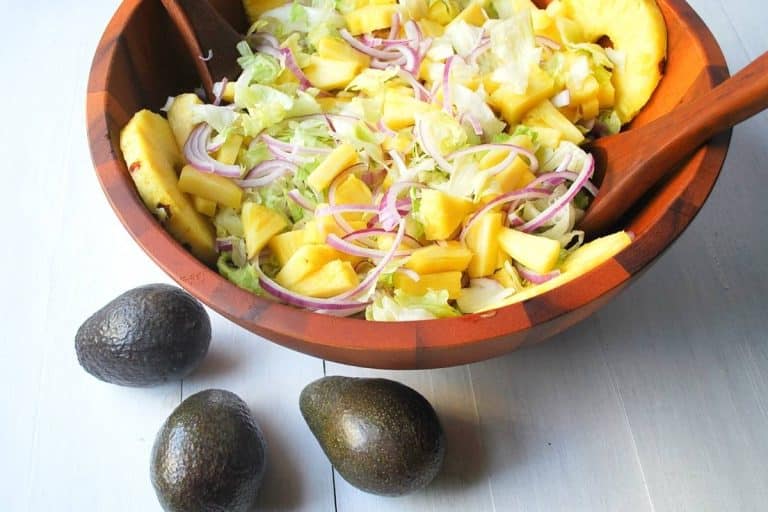 Cuban Avocado Pineapple Salad- Amee's Savory Dish