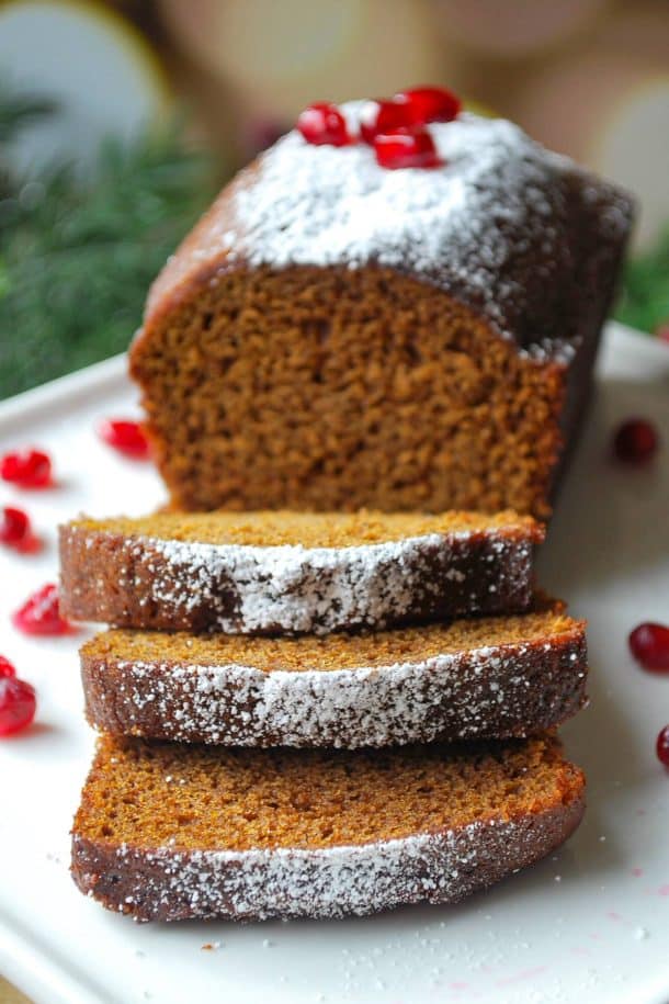 Old-Fashioned Mini Gingerbread Loaves- Amee's Savory Dish