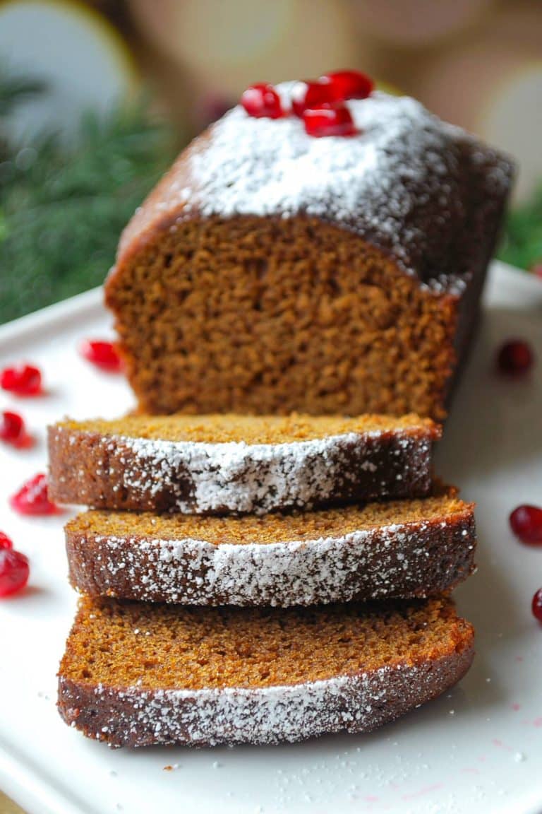 Old-Fashioned Mini Gingerbread Loaves- Amee's Savory Dish
