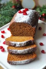 Old-Fashioned Mini Gingerbread Loaves- Amee's Savory Dish