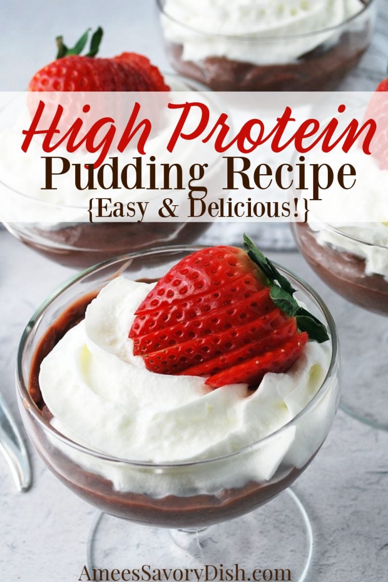 Easy Protein Pudding- Amee's Savory Dish