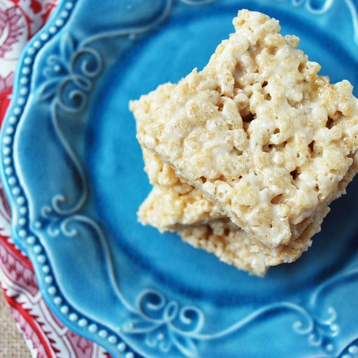 Delicious Protein Rice Crispy Treats- Amee's Savory Dish
