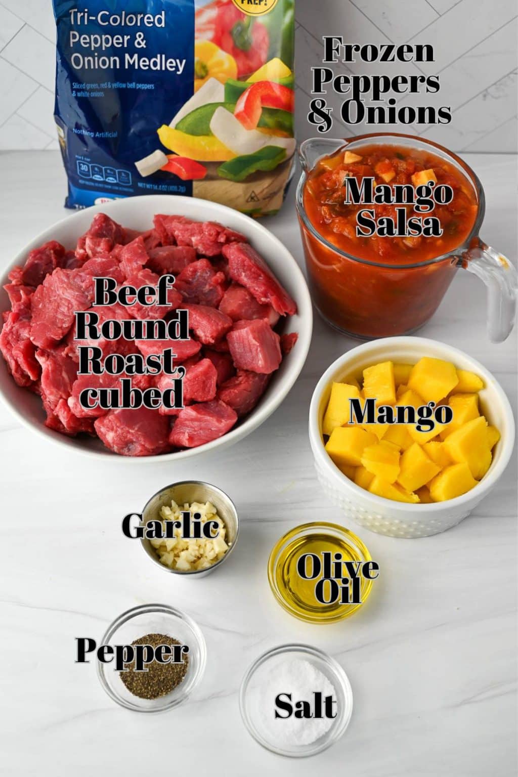 Easy Slow Cooker Mango Beef {Instant Pot Option}