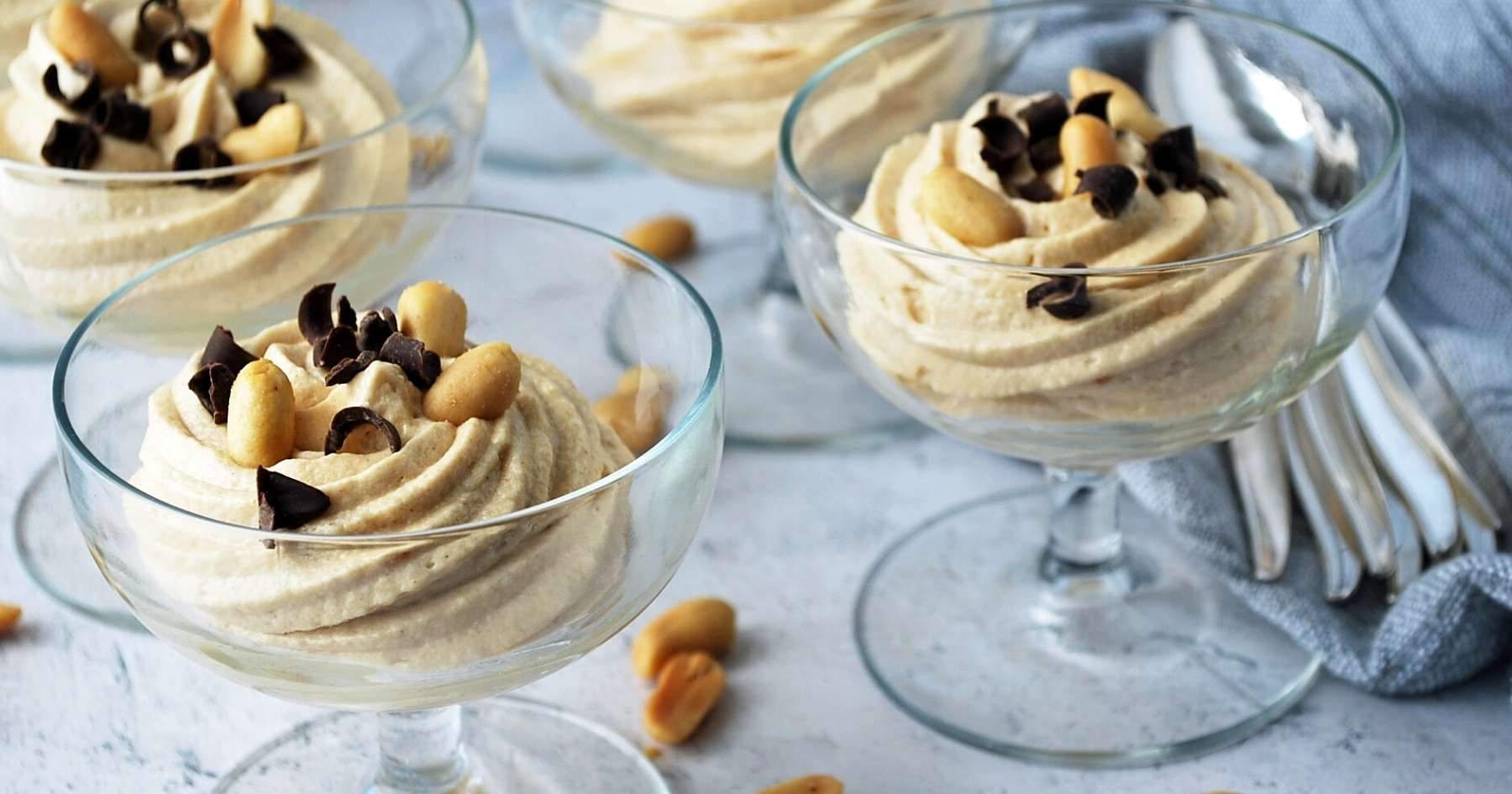 Easy Light Peanut Butter Mousse - Amee's Savory Dish