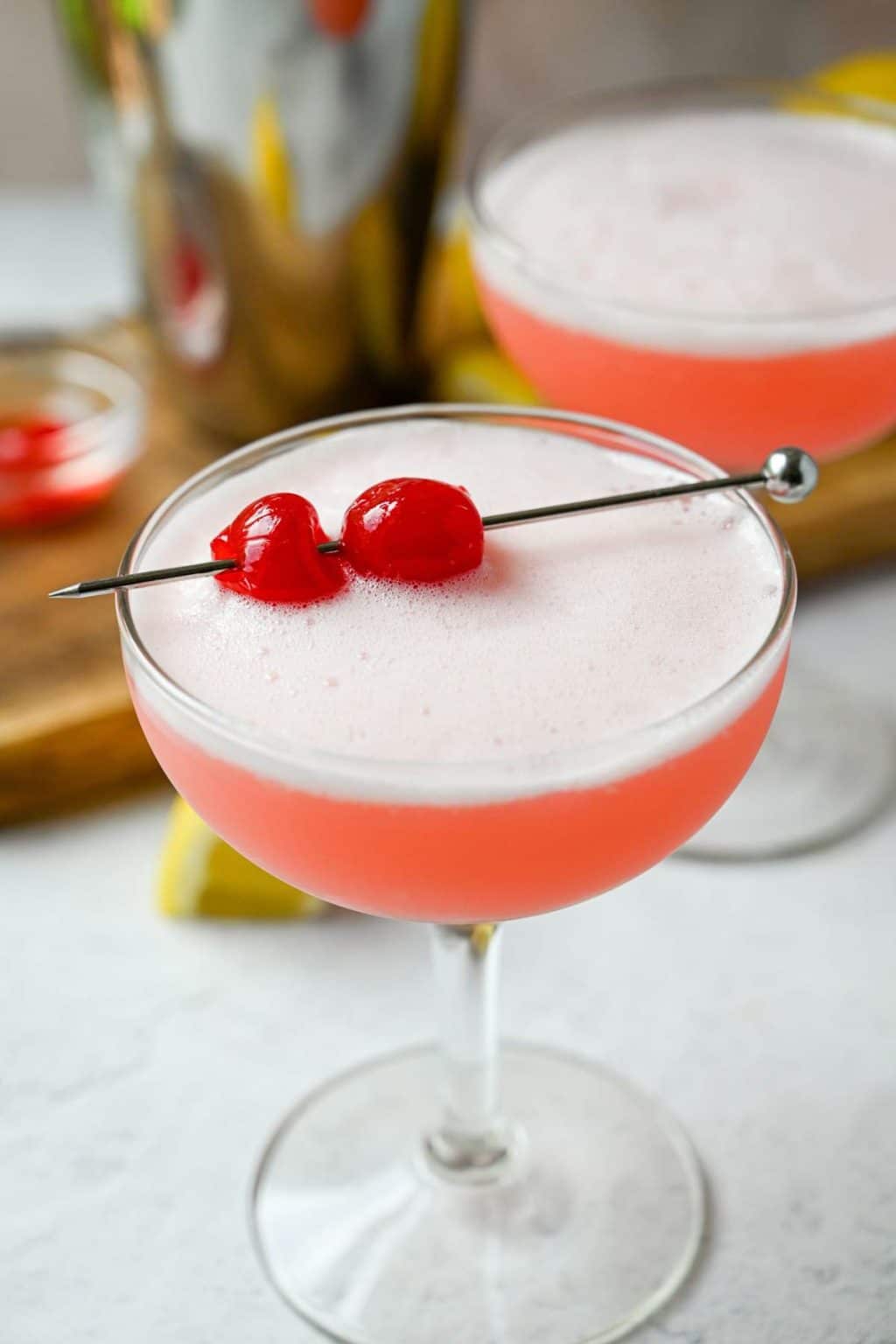 Pink Lady Mocktail - Amee's Savory Dish
