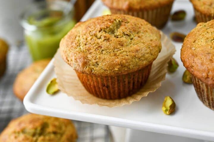 Pistachio Nut Muffins - Amee's Savory Dish