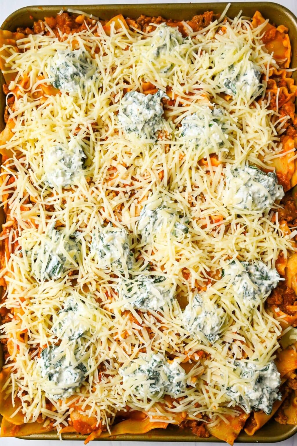 Sheet Pan High Protein Lasagna - Amee's Savory Dish